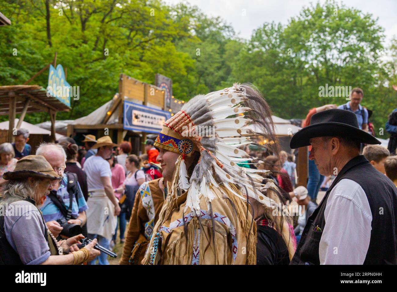 Karl May Festival Radebeul Stock Photo - Alamy