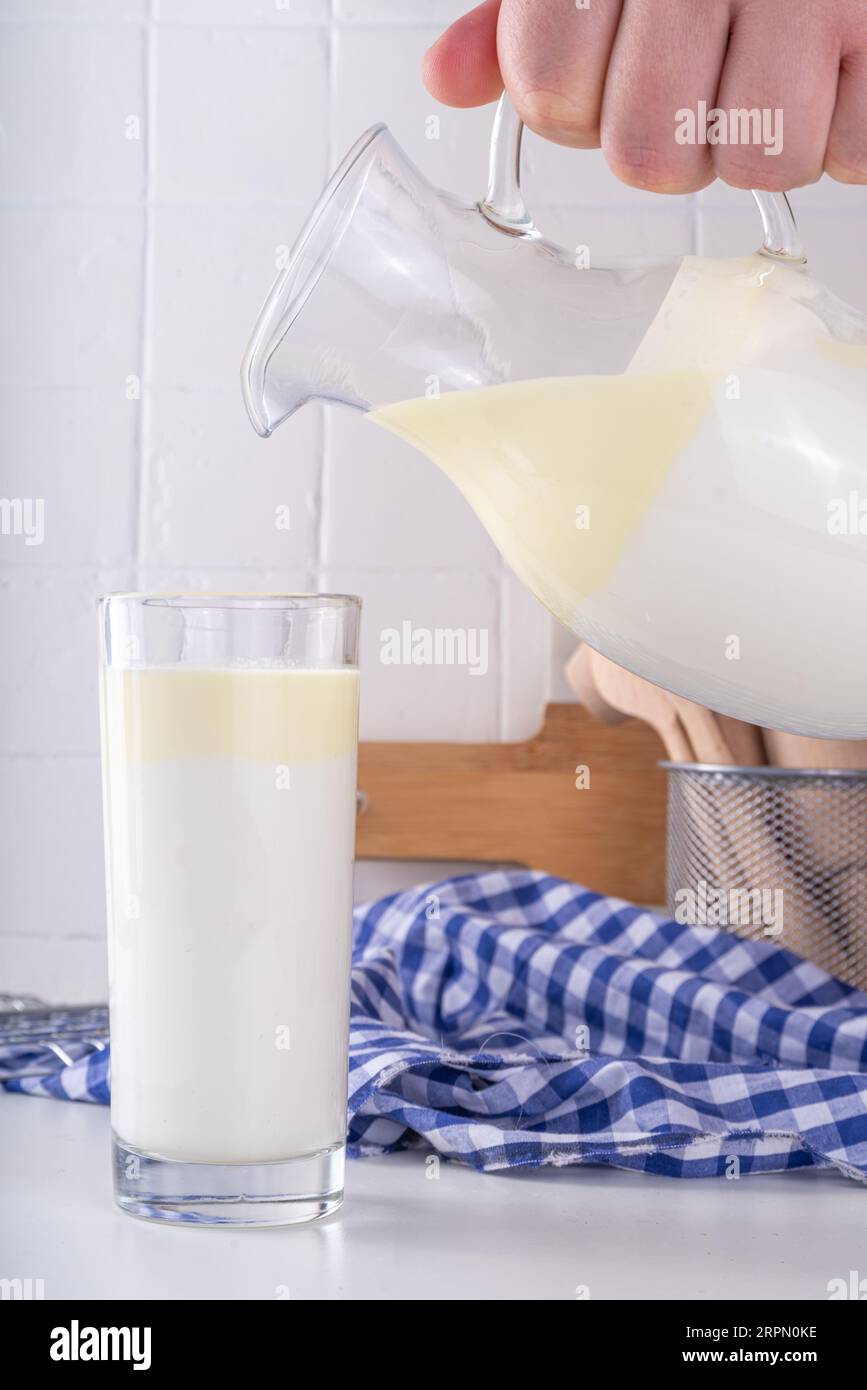 Non-Homogenized, whole milk, cream-top layered dairy product, Creamline ...