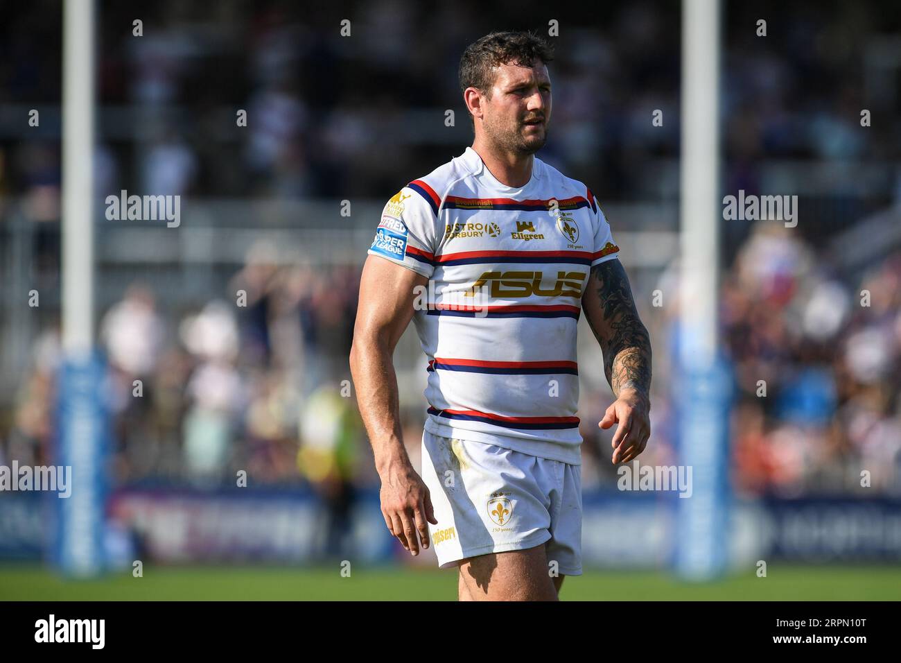 Wakefield, England - 3rd September 2023 Wakefield Trinity's Jay Pitts ...
