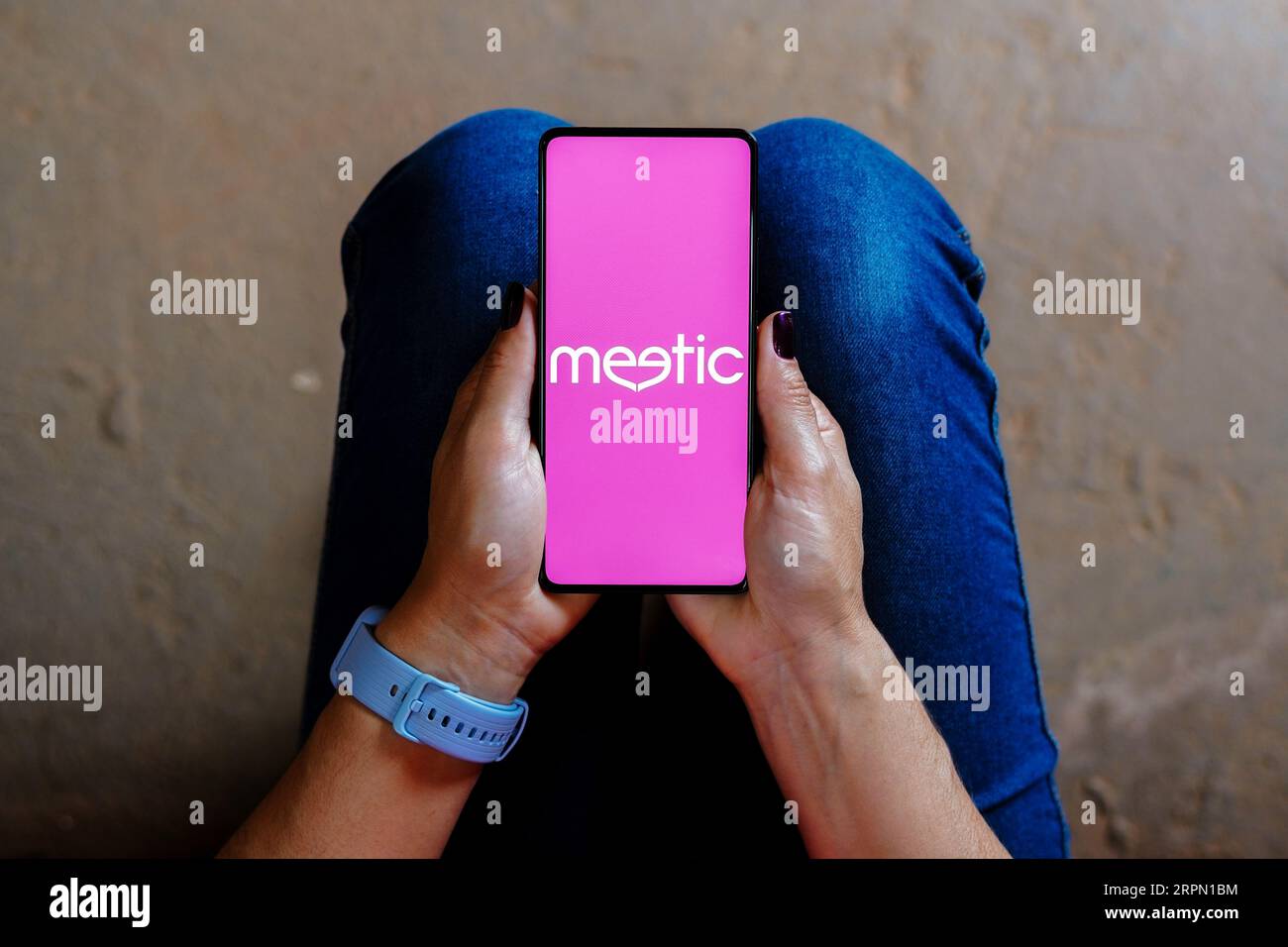 Meetic logo hi-res stock photography and images - Alamy