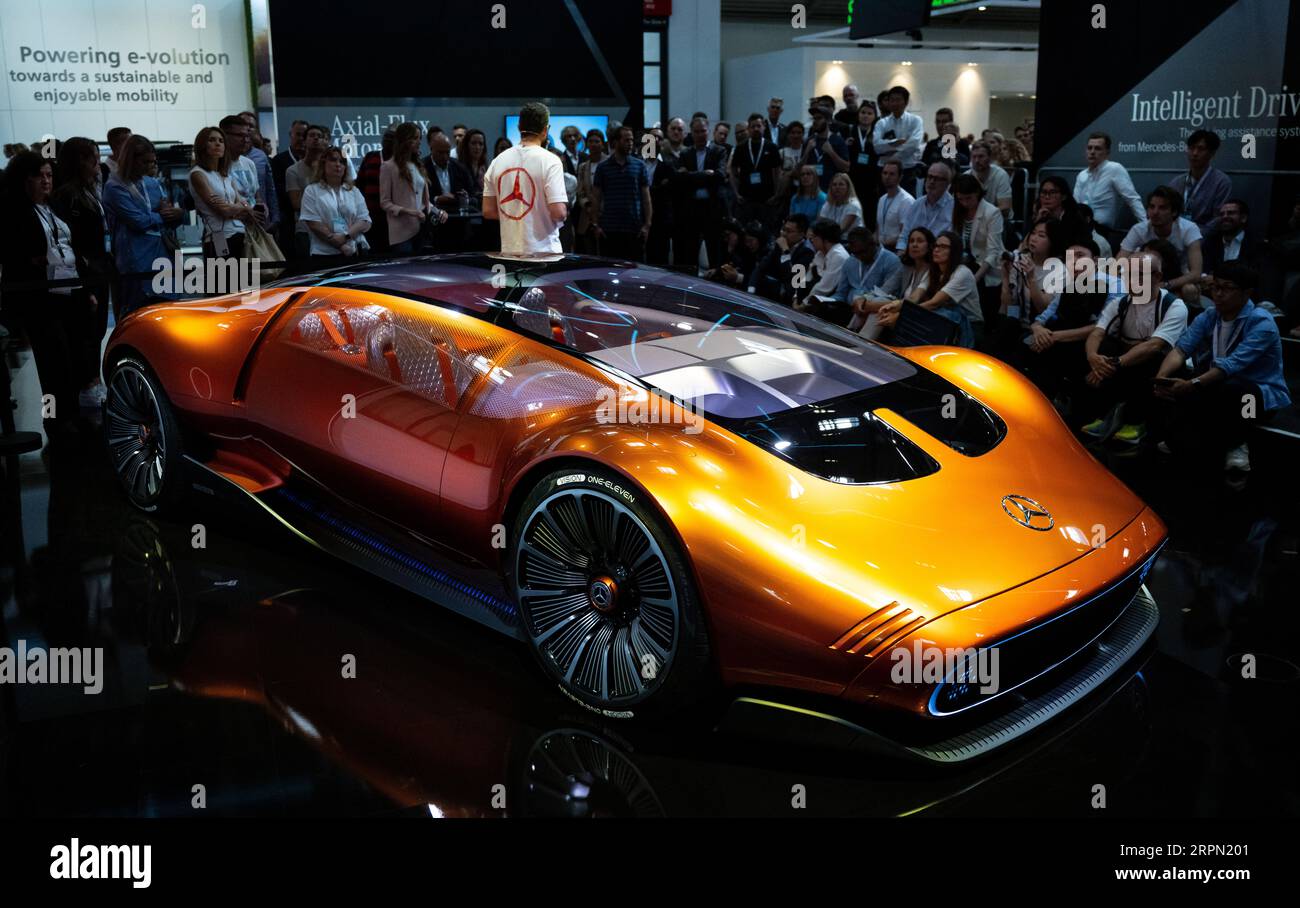 Munich, Germany. 05th Sep, 2023. The Mercedes-Benz Vision One-Eleven ...