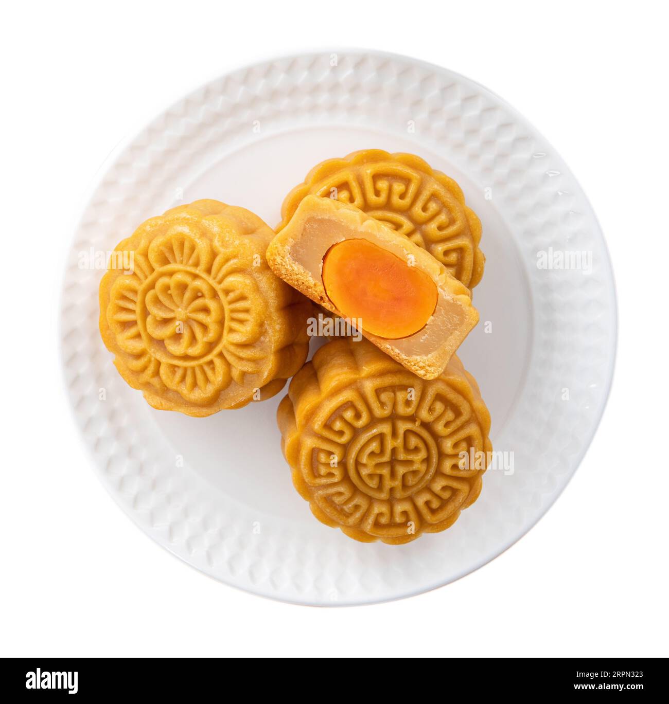 Delicious Cantonese moon cake for Mid-Autumn Festival food mooncake ...