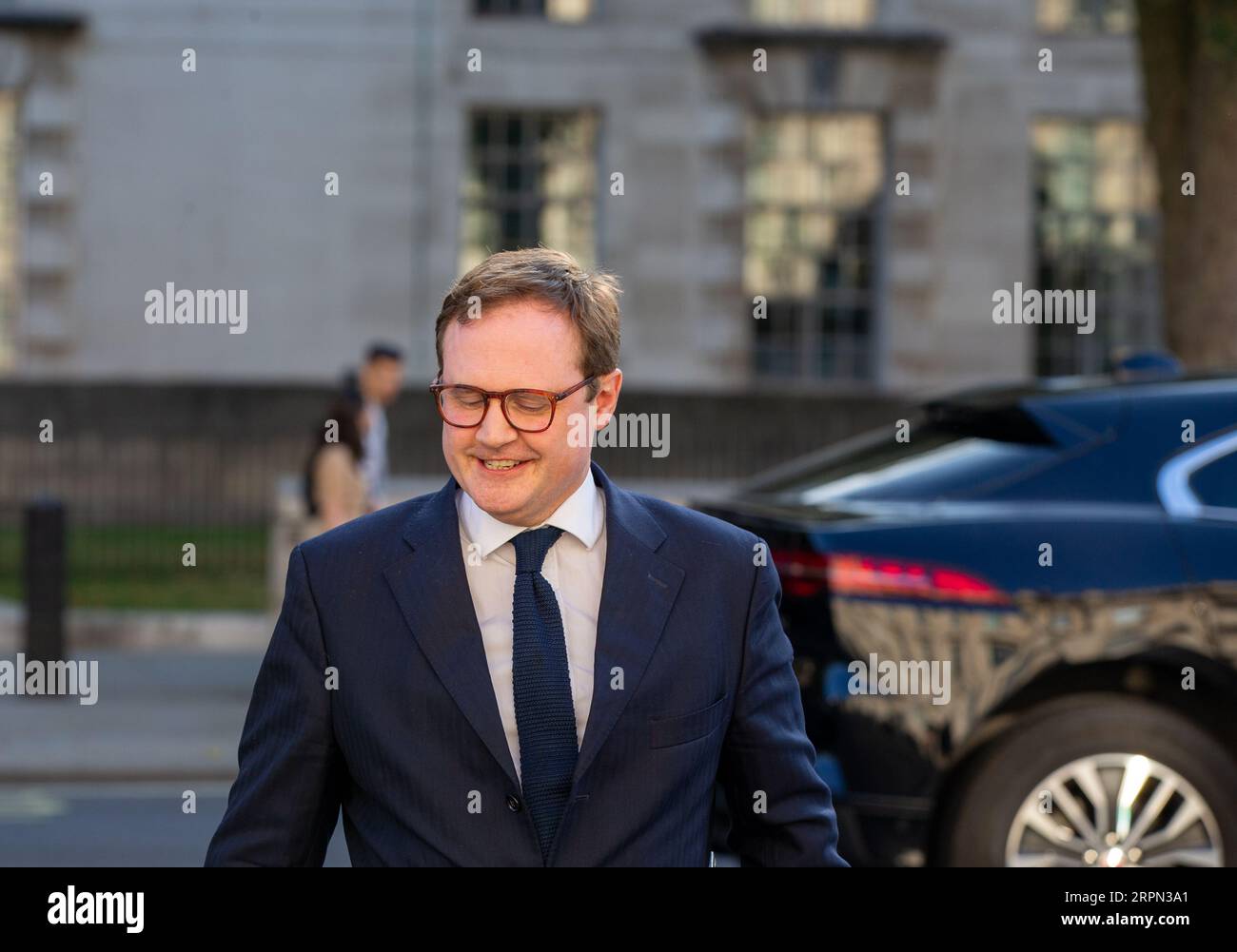 London, UK. 5th Sep, 2023. Tom Tugendhat Minister for State Arrives at ...