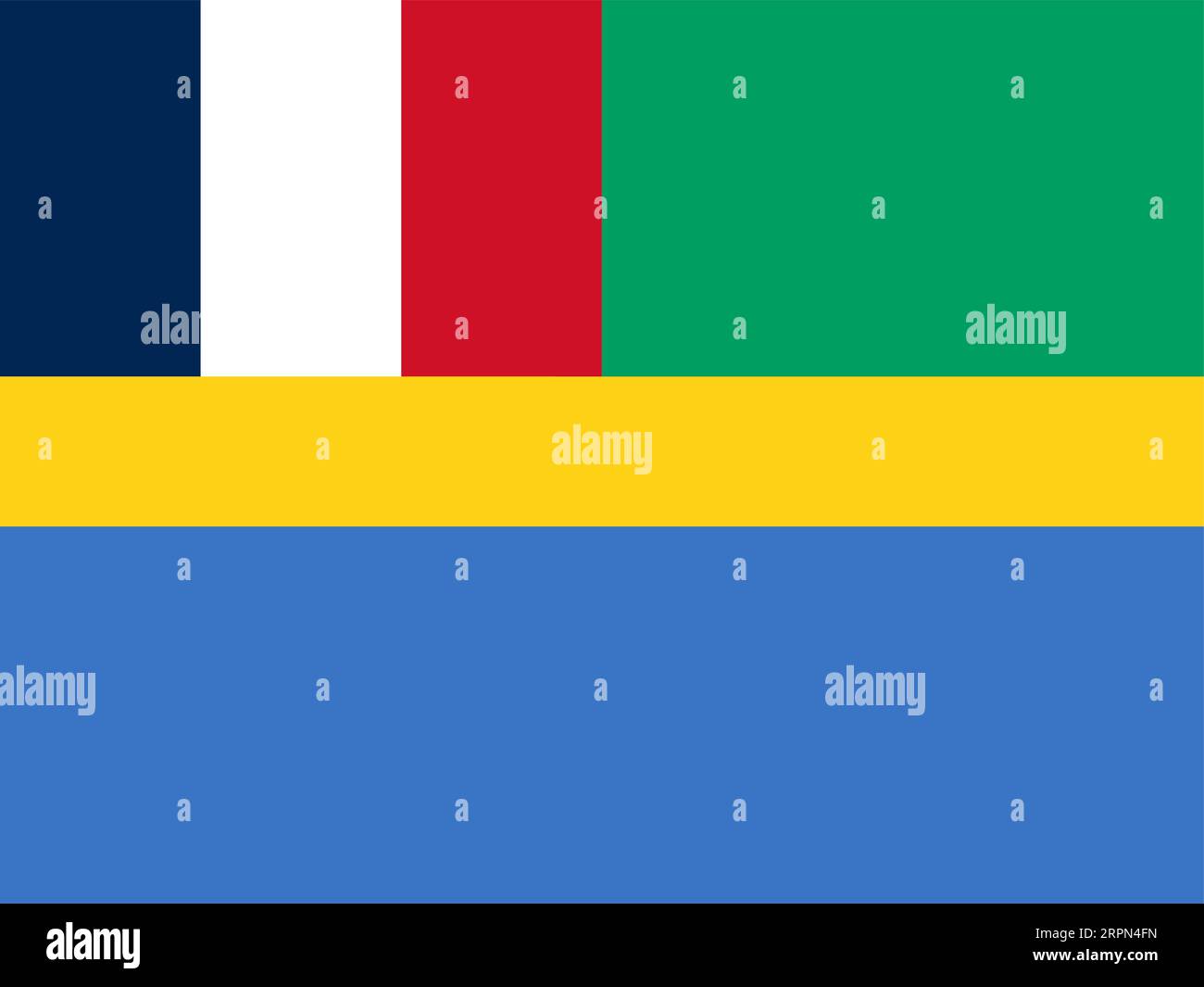 Drapeau du gabon hi-res stock photography and images - Alamy