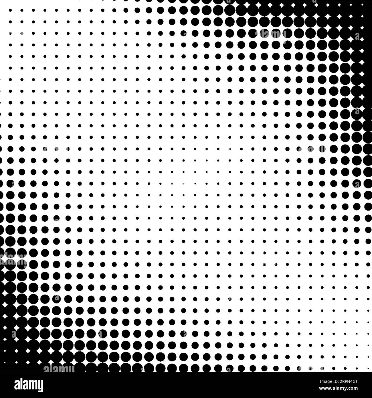 Halftone gradient effect. Black stipple pattern fade Stock Vector Image ...