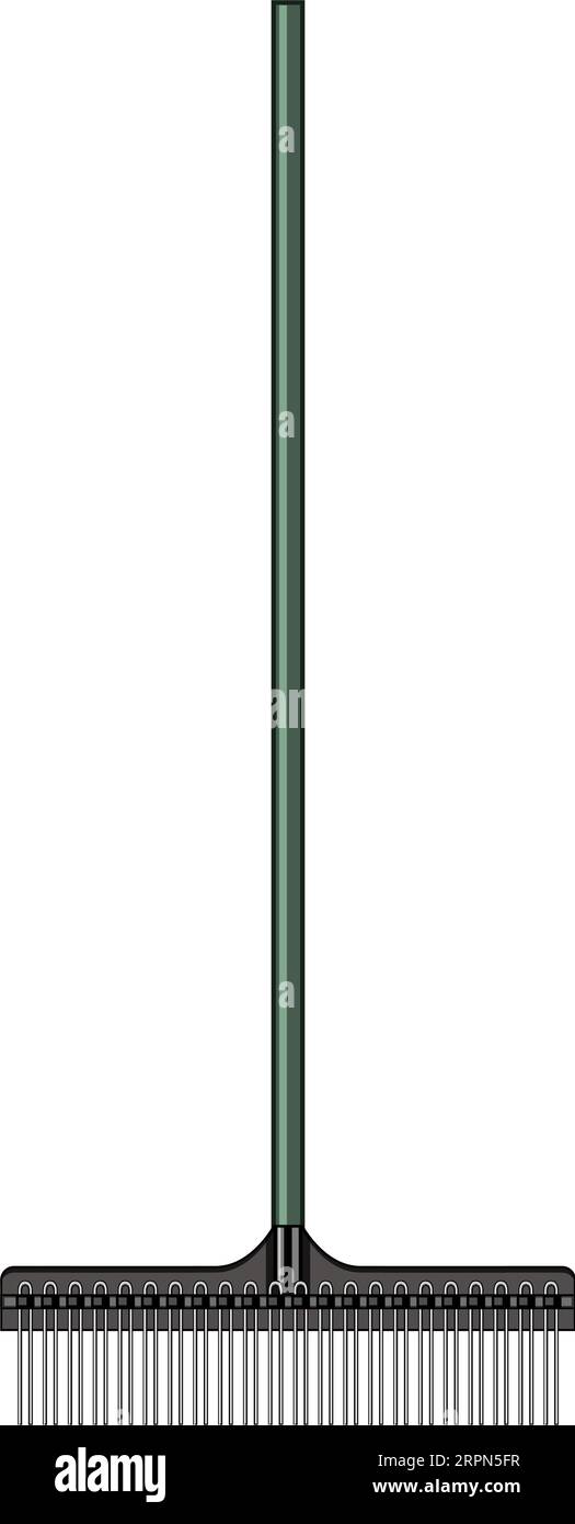 gardening rake cartoon vector illustration Stock Vector Image & Art - Alamy