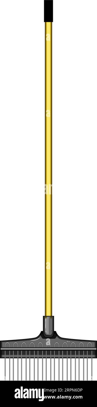 nature rake cartoon vector illustration Stock Vector Image & Art - Alamy