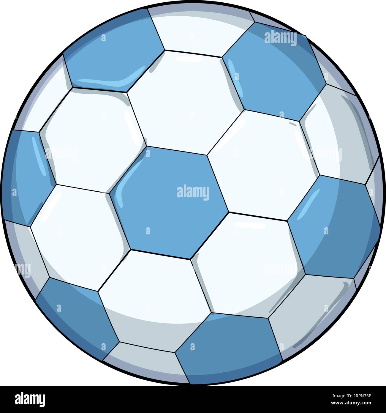 championship soccer ball cartoon vector illustration Stock Vector Image ...
