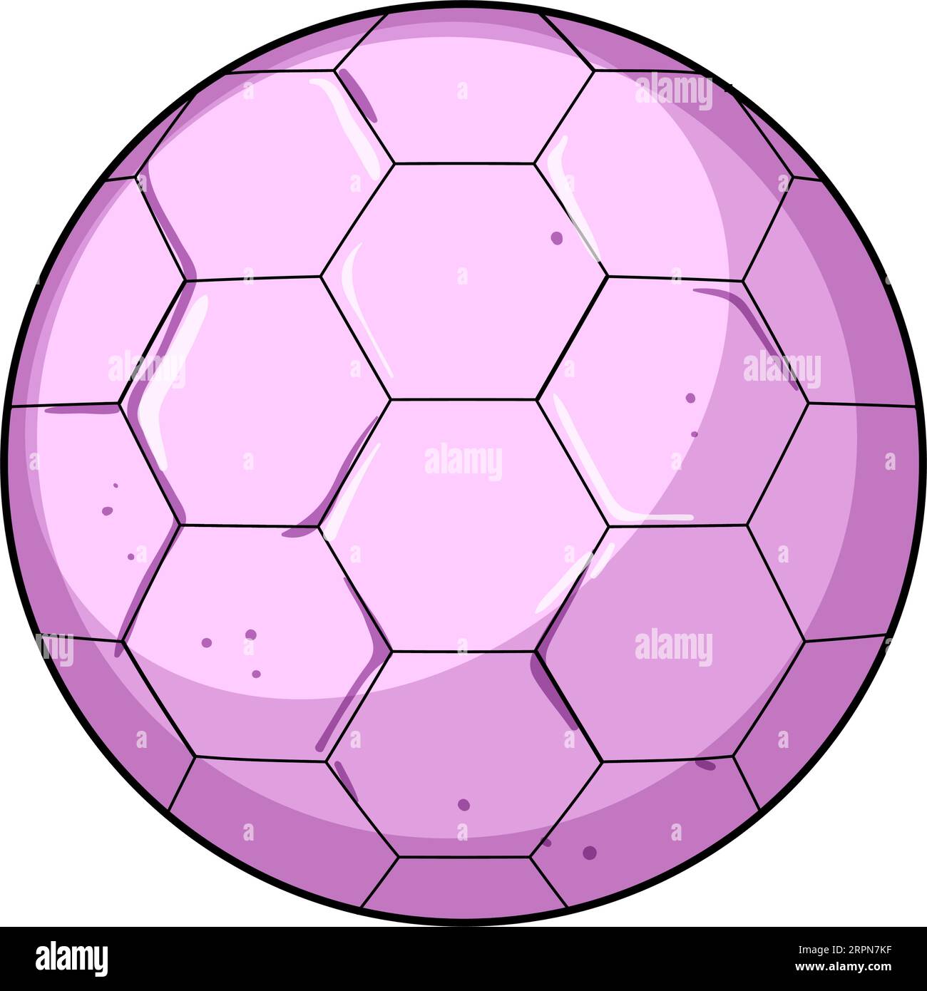 symbol soccer ball cartoon vector illustration Stock Vector Image & Art ...