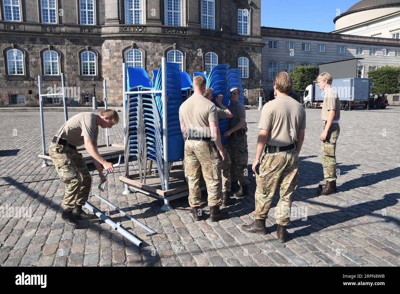 Danish army female soldier in hi-res stock photography and images - Alamy