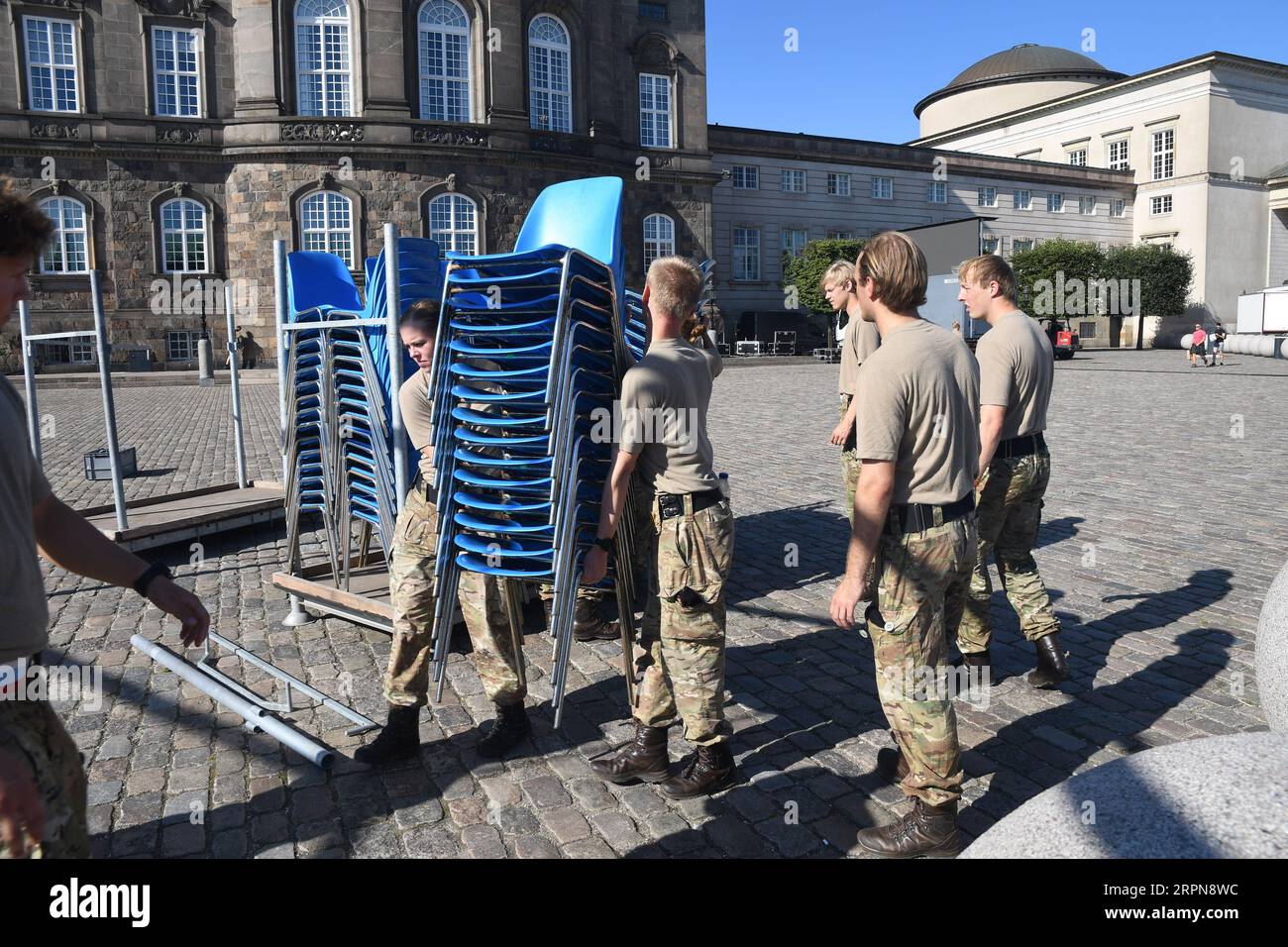 Danish army female soldier in hi-res stock photography and images - Alamy