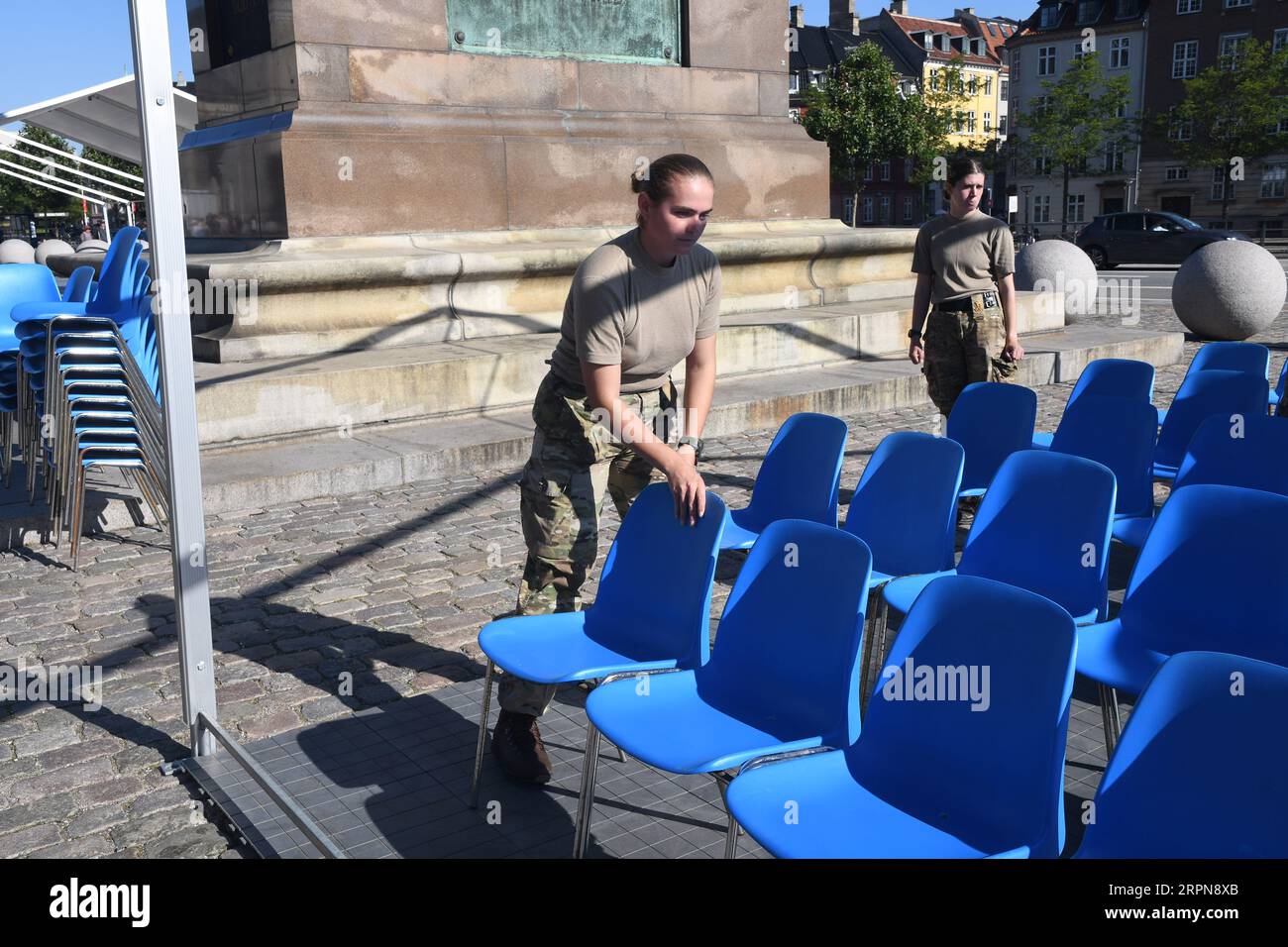 Danish army female soldier in hi-res stock photography and images - Alamy