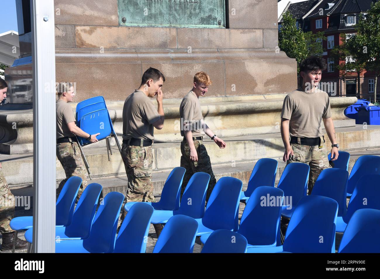 Copenhagen/Denmark/05 September 2023/.Denamrk celebrates flag dag ...