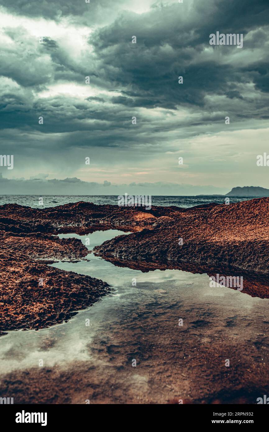 Cloudy day at sea hi-res stock photography and images - Alamy