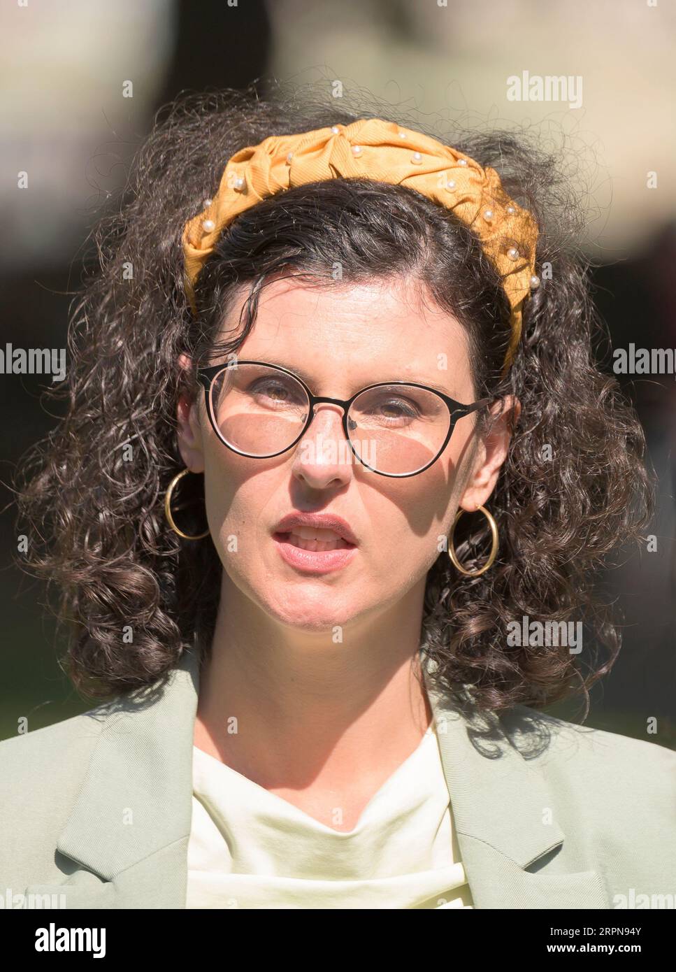Layla Moran MP (LibDem - Oxford West and Abingdon) in Victoria Tower ...
