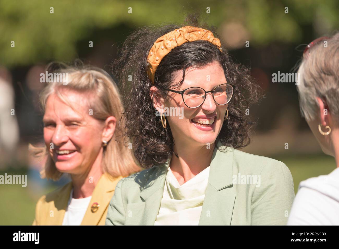 Layla Moran MP (LibDem - Oxford West and Abingdon) in Victoria Tower ...