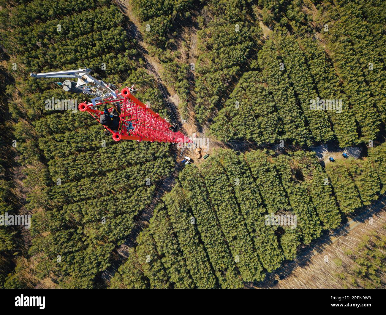 Lusatia wind turbine hi-res stock photography and images - Alamy