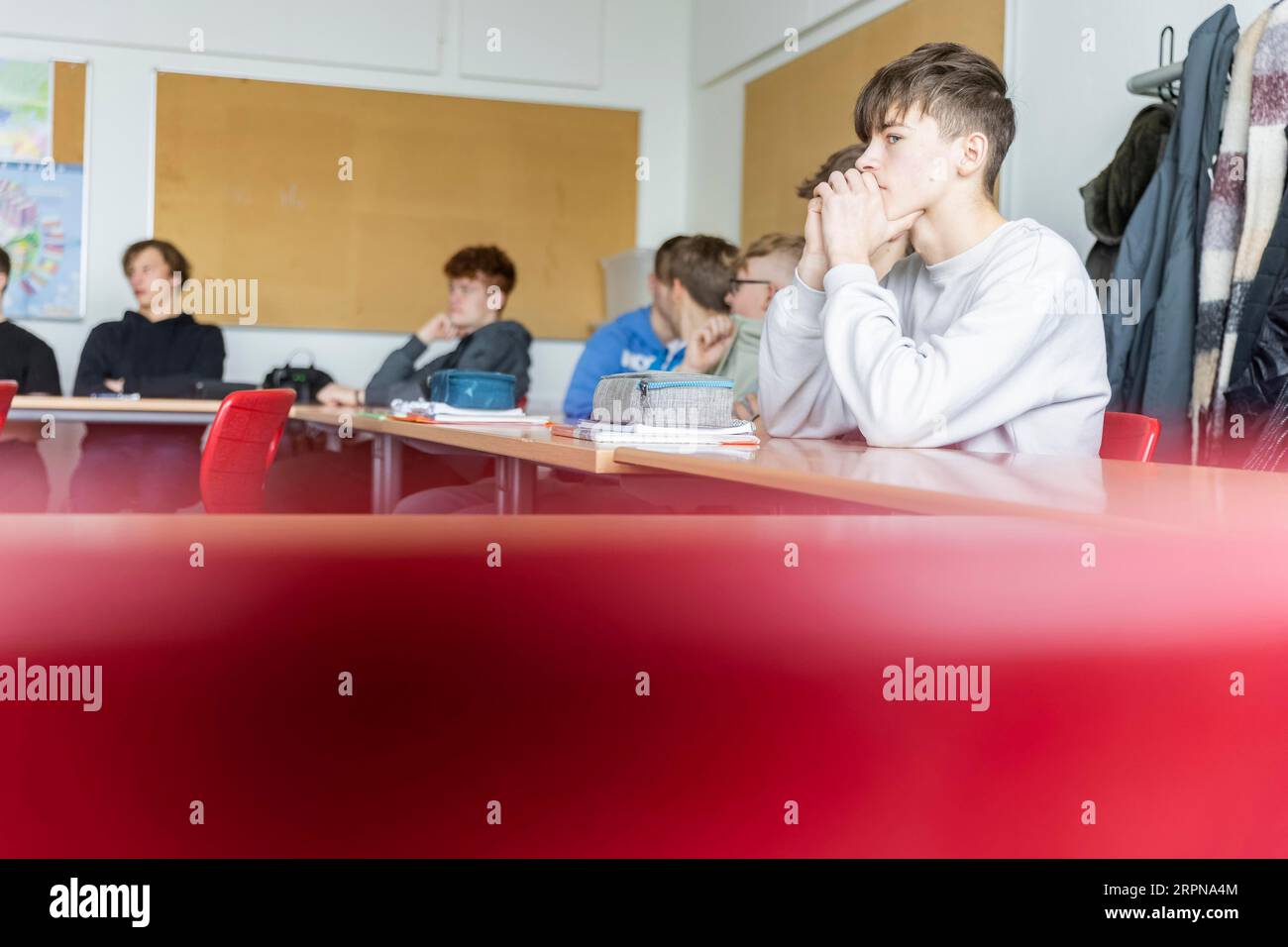 Social studies lesson Stock Photo - Alamy