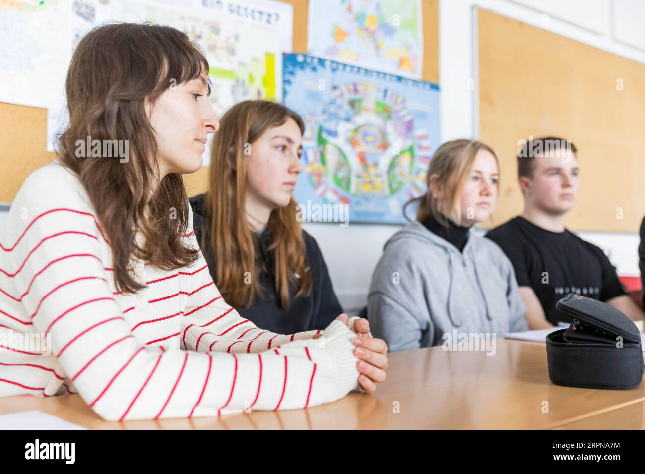 Social studies lesson Stock Photo - Alamy