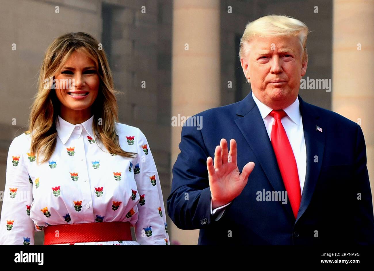Donald trump wife melania attend hi-res stock photography and images ...