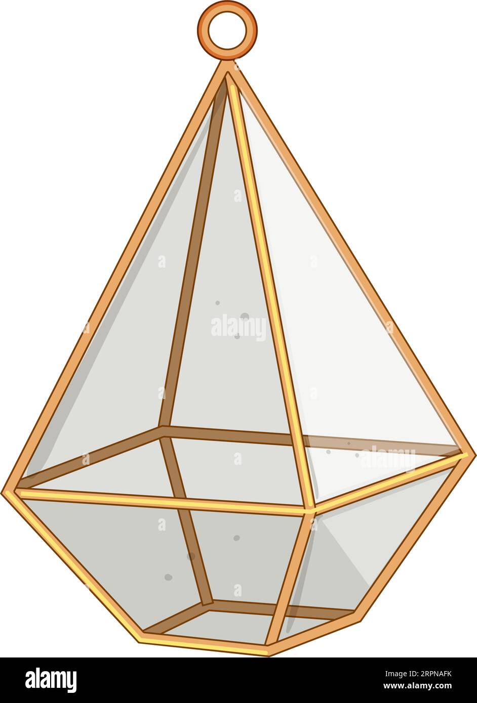 mini terrarium glass cartoon vector illustration Stock Vector Image ...