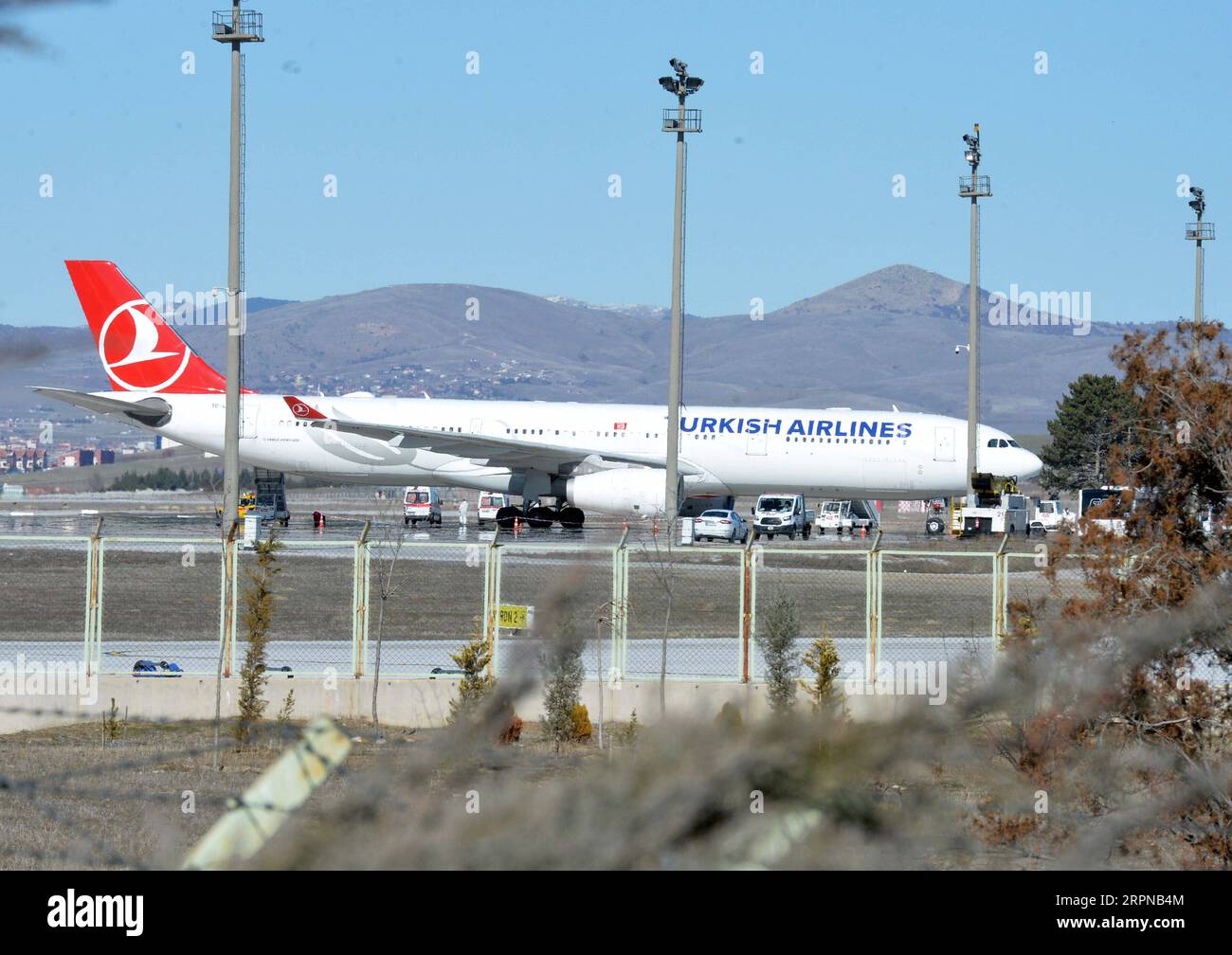 Turkey ankara covid 19 plane hi-res stock photography and images - Alamy