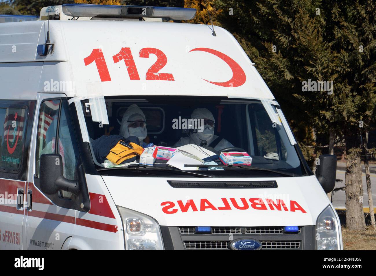 Turkey hospital ambulance hi-res stock photography and images - Alamy