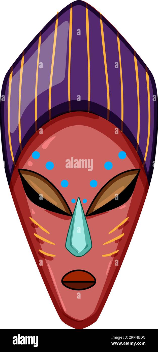 wooden tribal mask cartoon vector illustration Stock Vector Image & Art ... wooden tribal mask cartoon vector illustration Stock Vector Image & Art ...