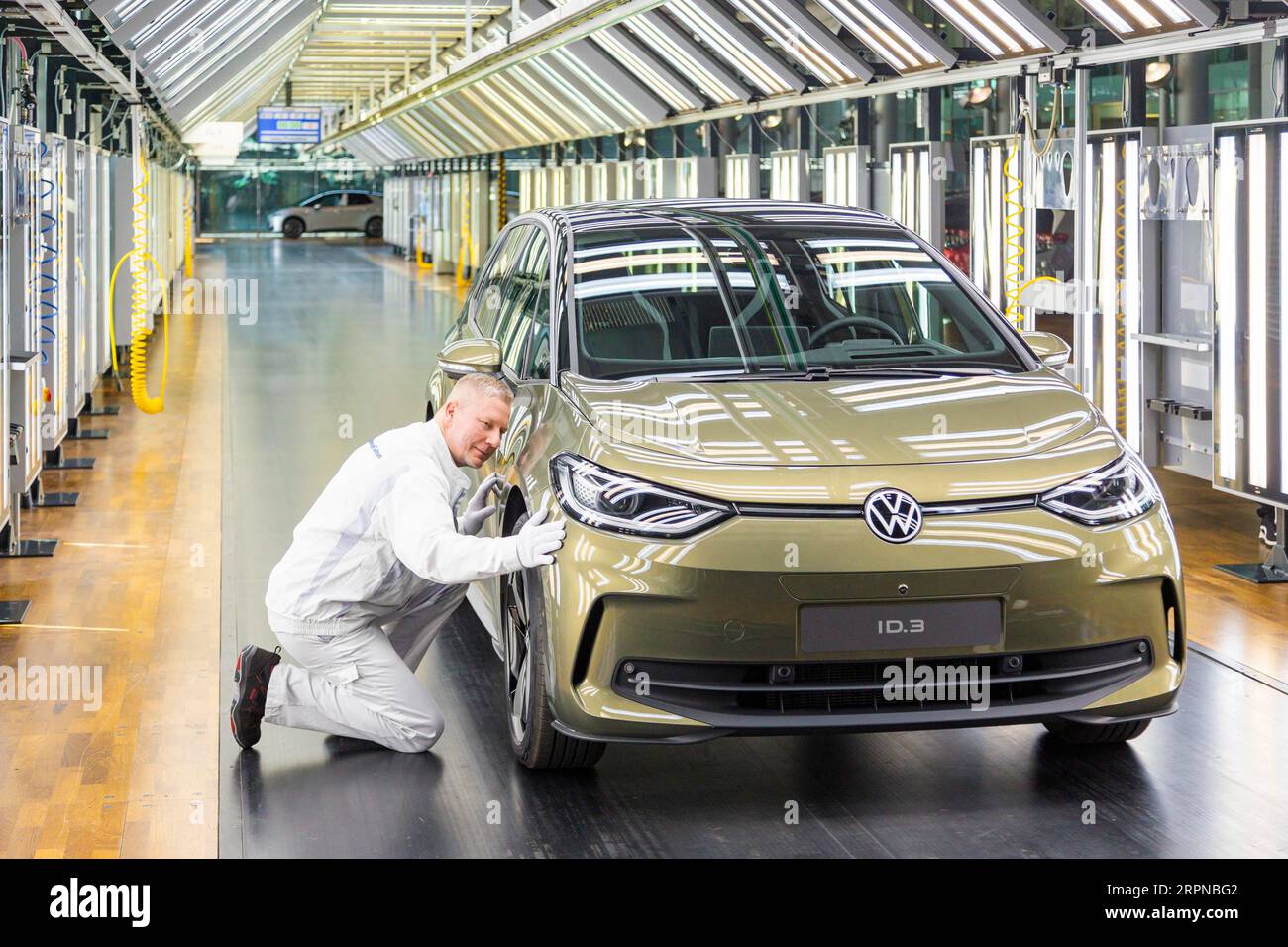 Presentation of the ID3 NEW from VW Stock Photo - Alamy