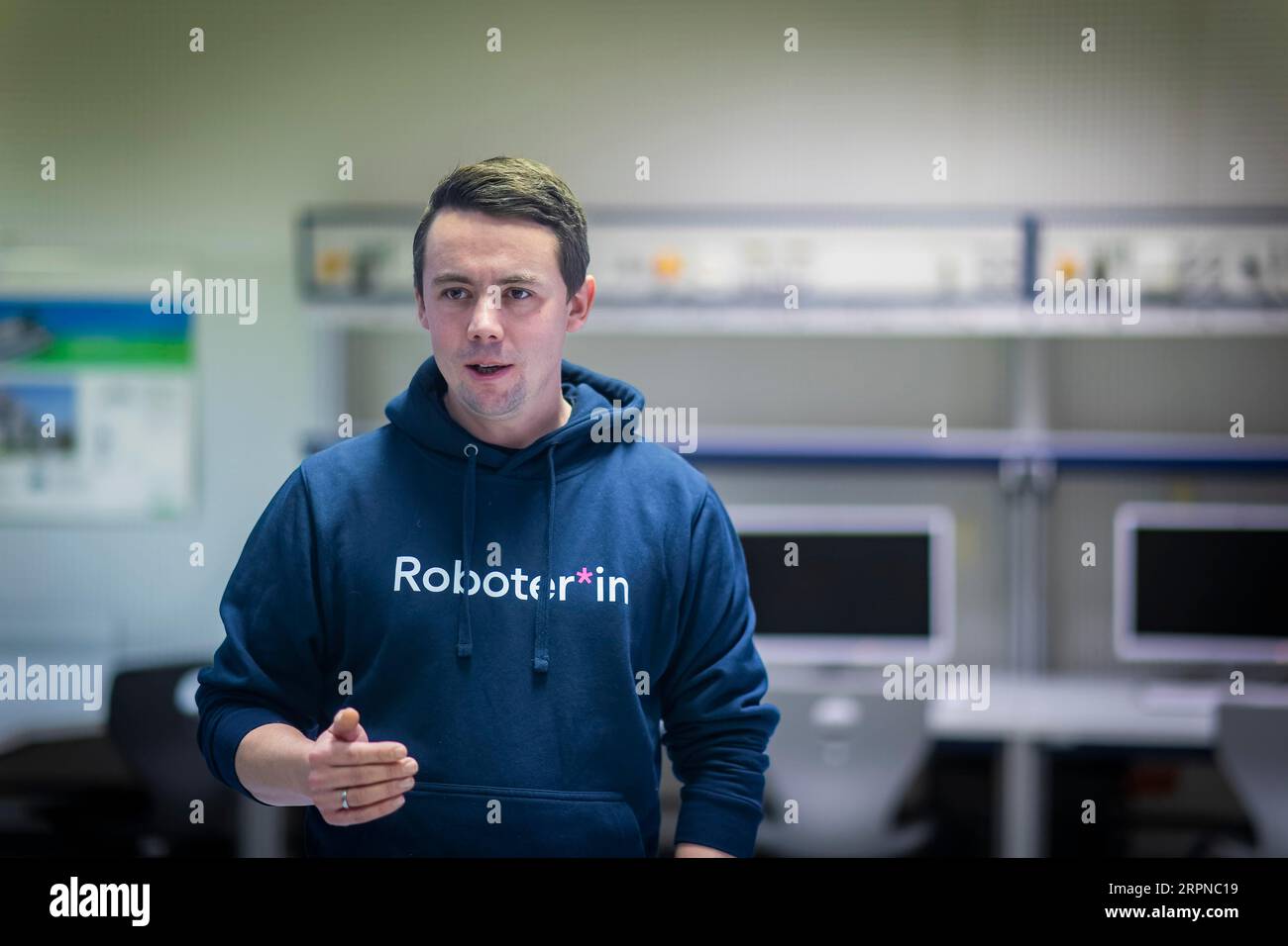 Christian Piechnick. CEO von Wandelbots Stock Photo - Alamy
