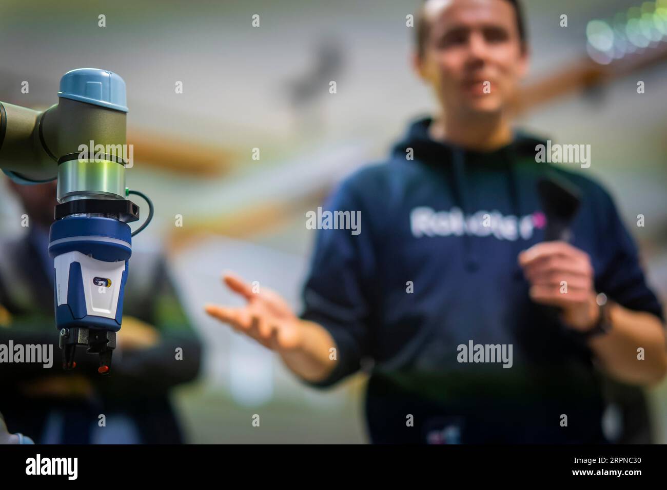 Christian Piechnick. CEO von Wandelbots Stock Photo - Alamy