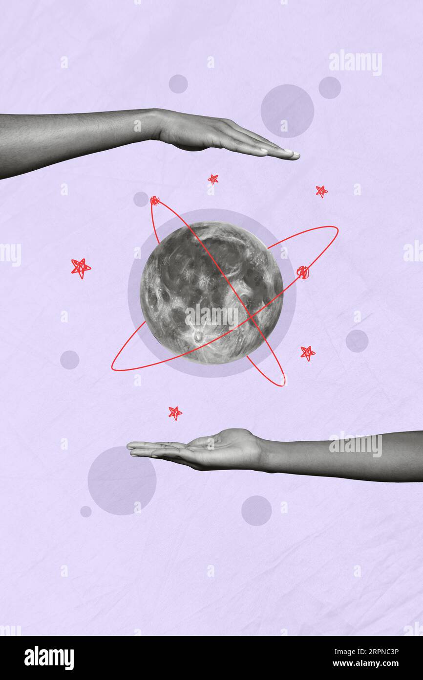 Pluto planet poster hi-res stock photography and images - Alamy