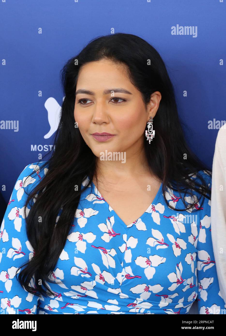 Venice, Italy, 5th September, 2023. Shivani Rawat at the photo call for the film Hit Man at the ...