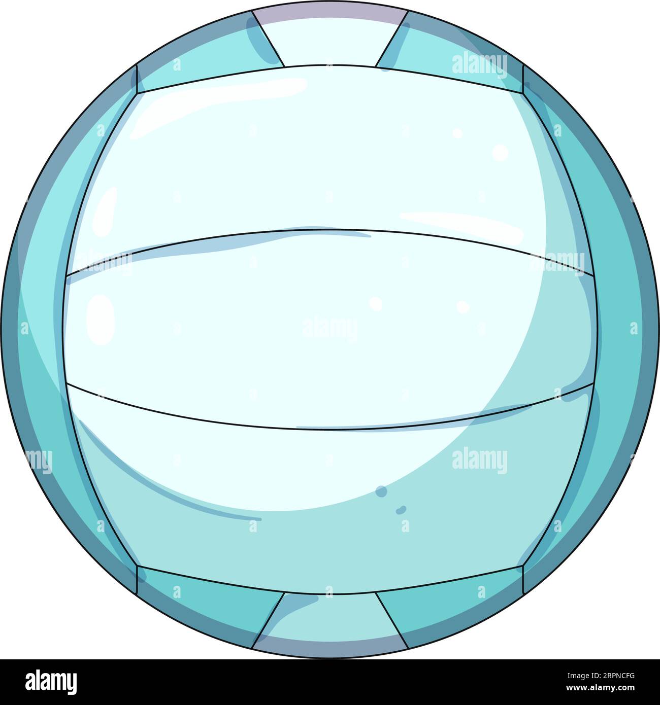 beach volleyball ball cartoon vector illustration Stock Vector Image ...