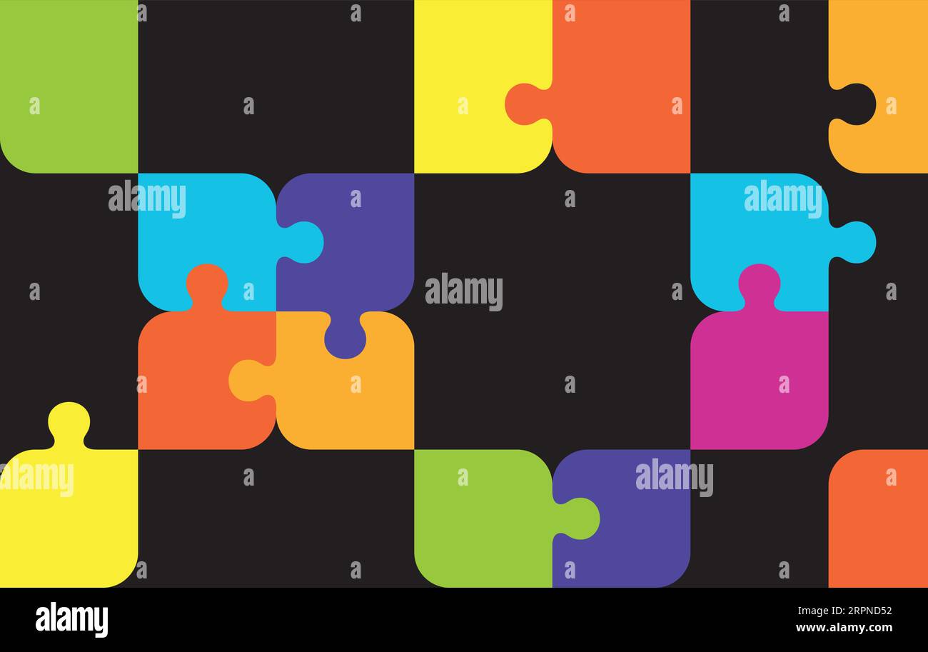 Framework puzzle pieces on white hi-res stock photography and images ...