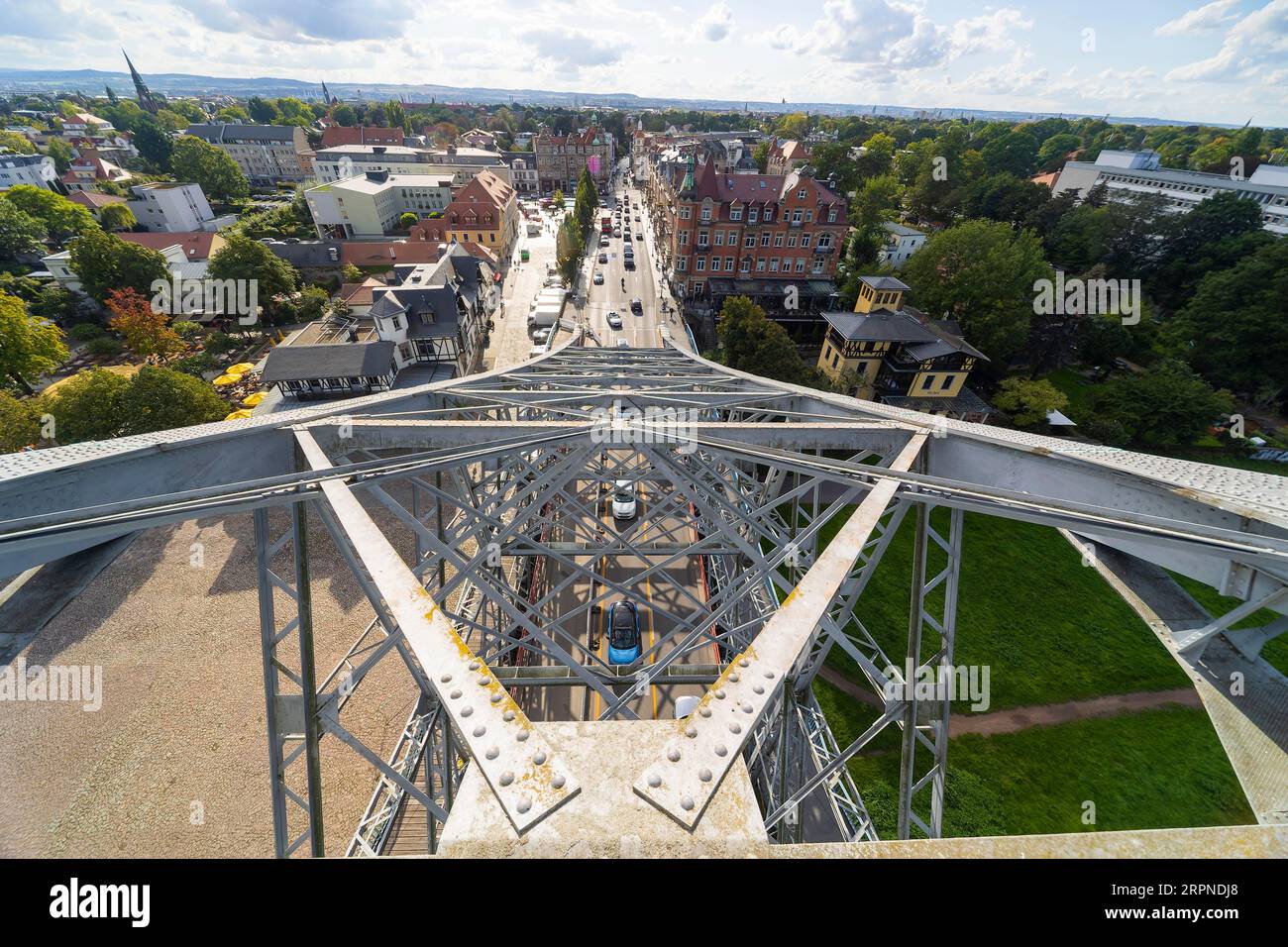 Blue water bridge from hi-res stock photography and images - Alamy