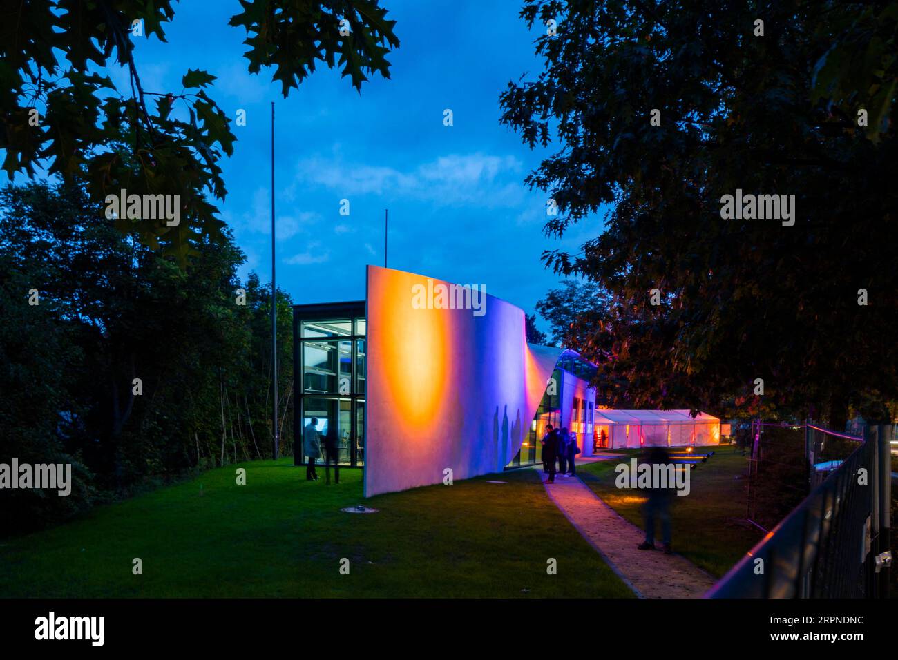 Carbon house, new construction, made of carbon concrete Stock Photo - Alamy