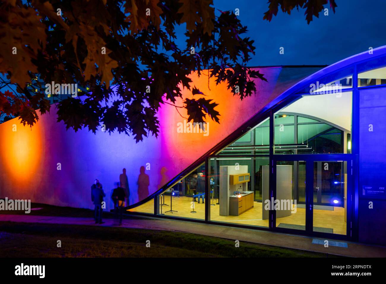 Carbon house, new construction, made of carbon concrete Stock Photo - Alamy