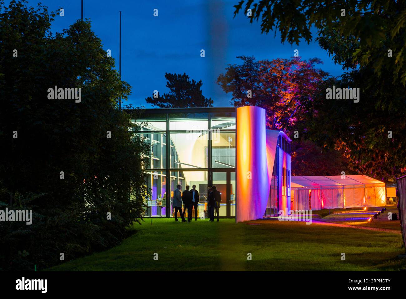 Carbon house, new construction, made of carbon concrete Stock Photo - Alamy