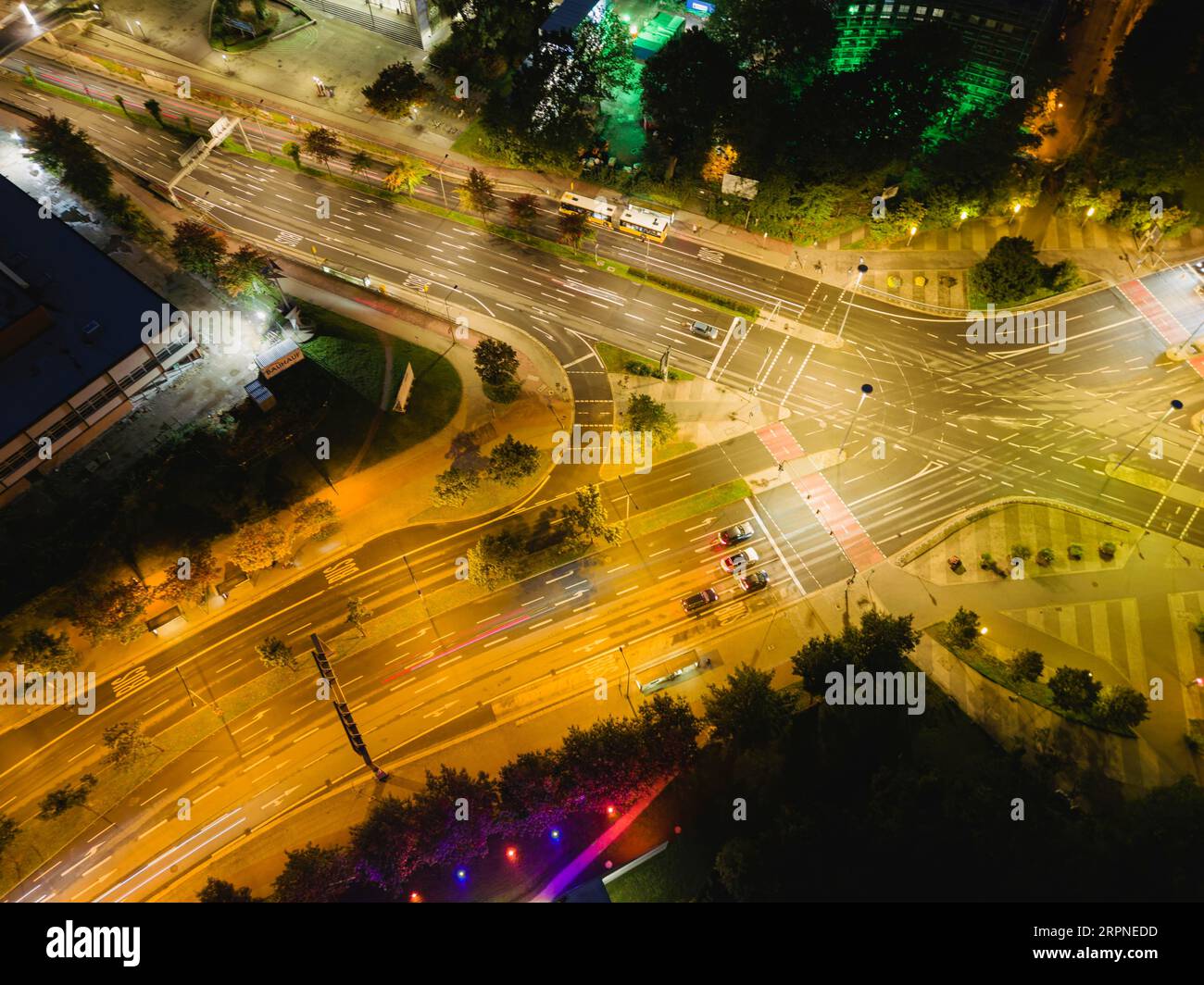Fritz Foerster Platz with TU buildings, new refectory and auditorium ...
