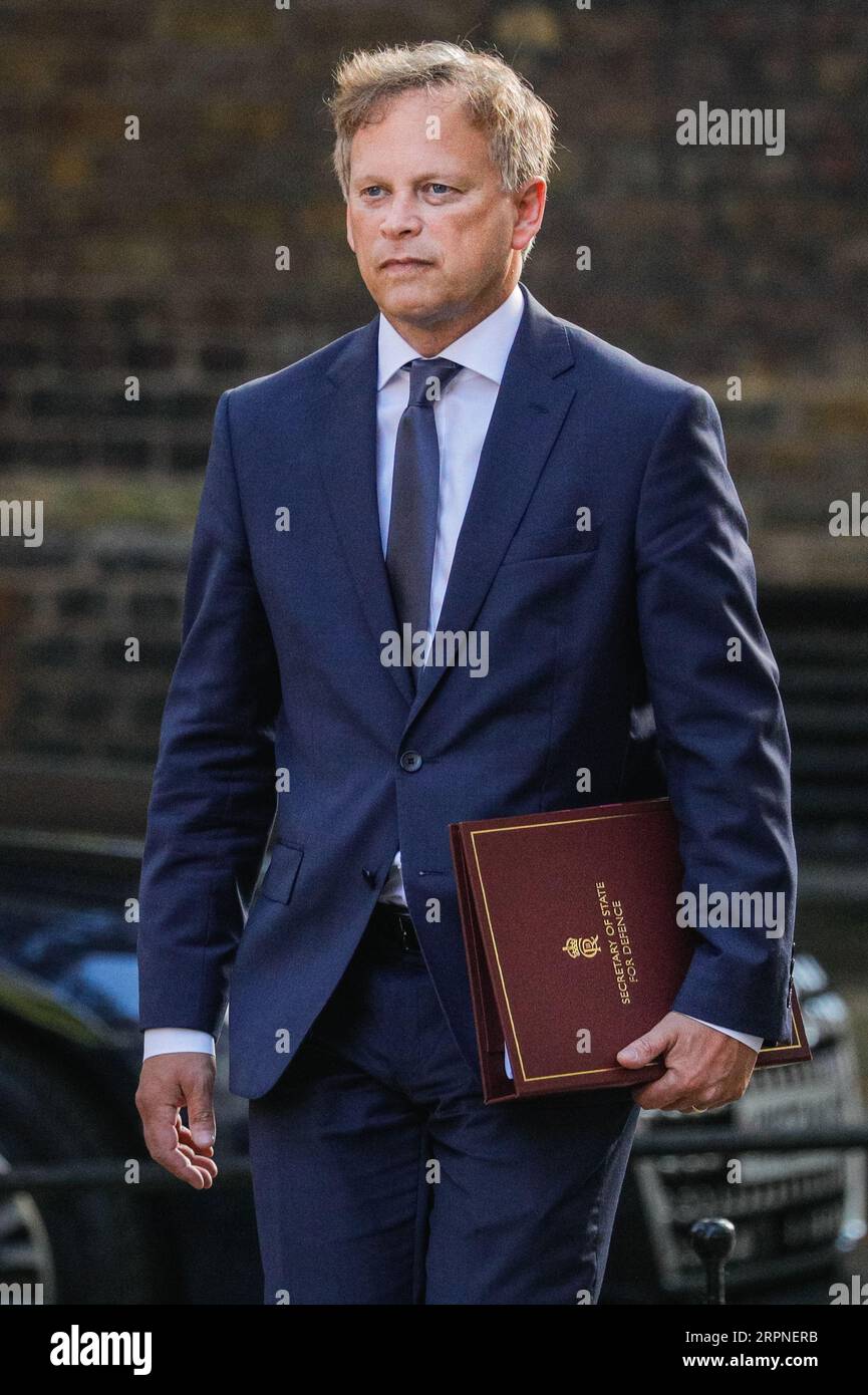 London, UK. 05th Sep, 2023. Grant Shapps, MP, Secretary of State for ...