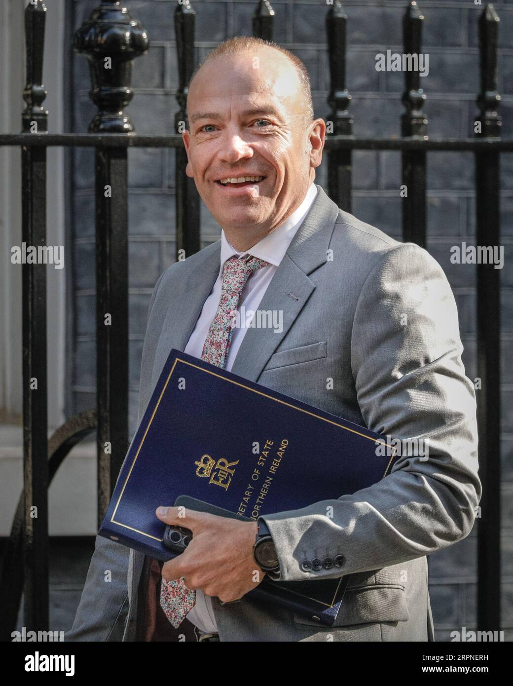 London, UK. 05th Sep, 2023. Chris Heaton-Harris, MP, Secretary of State ...