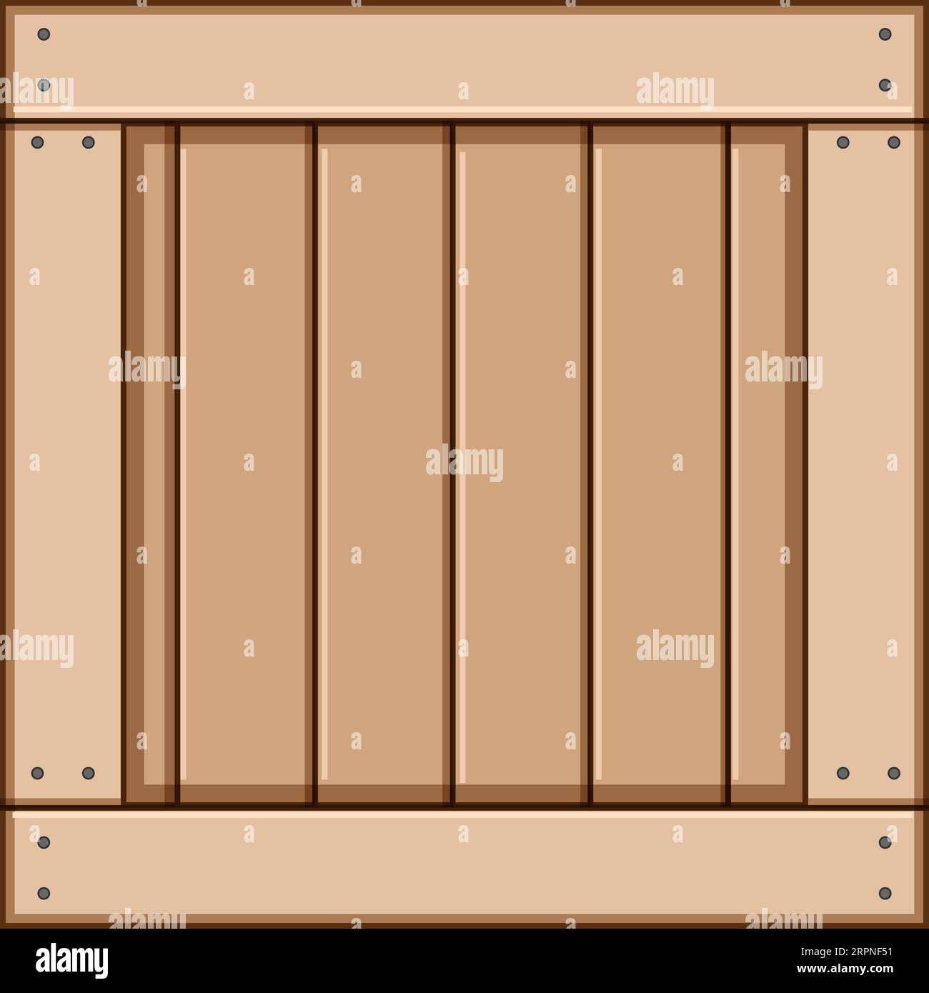 packaging wooden crate cartoon vector illustration Stock Vector Image & Art - Alamy