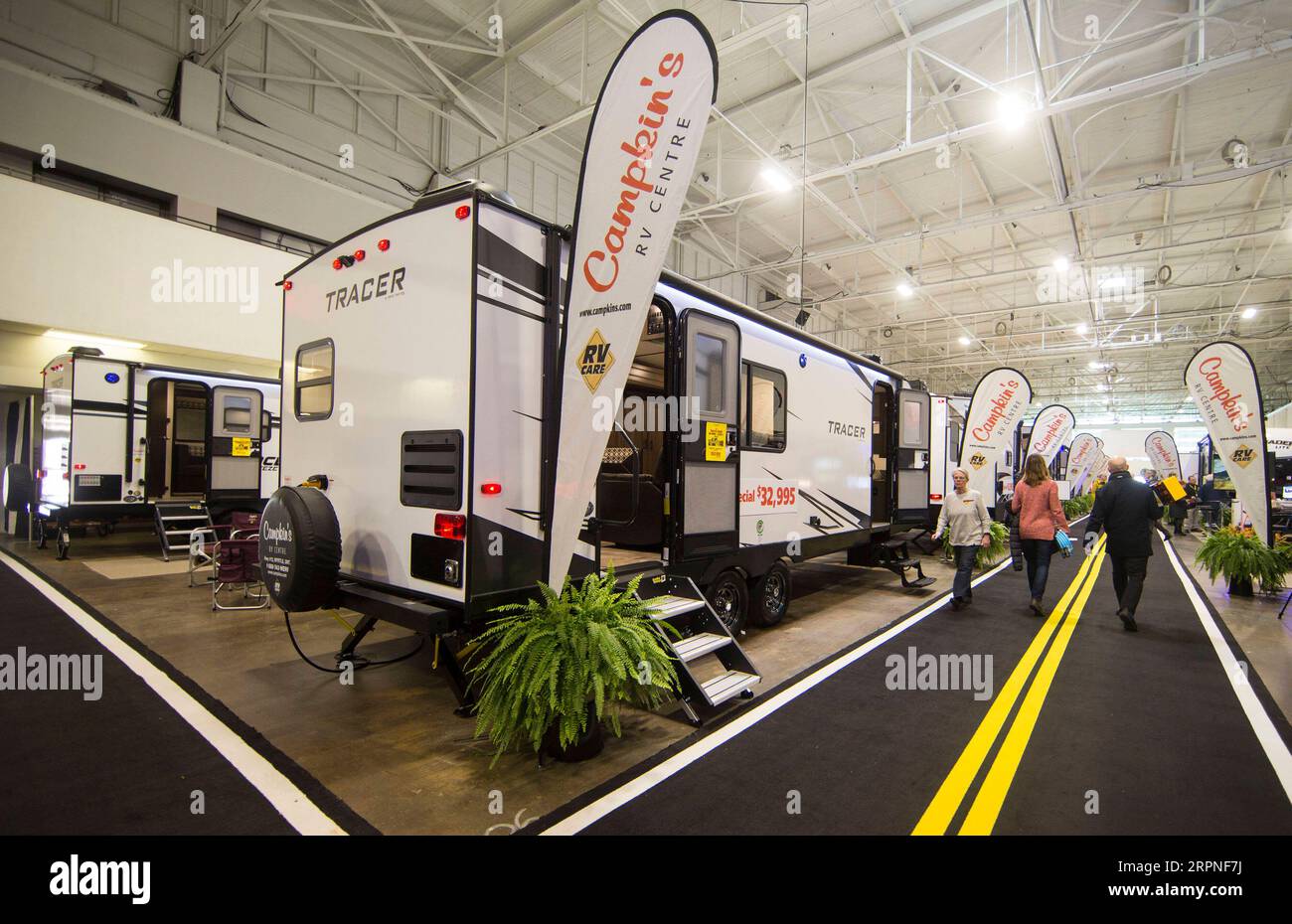 200227 -- TORONTO, Feb. 27, 2020 -- People visit the 2020 Toronto ...