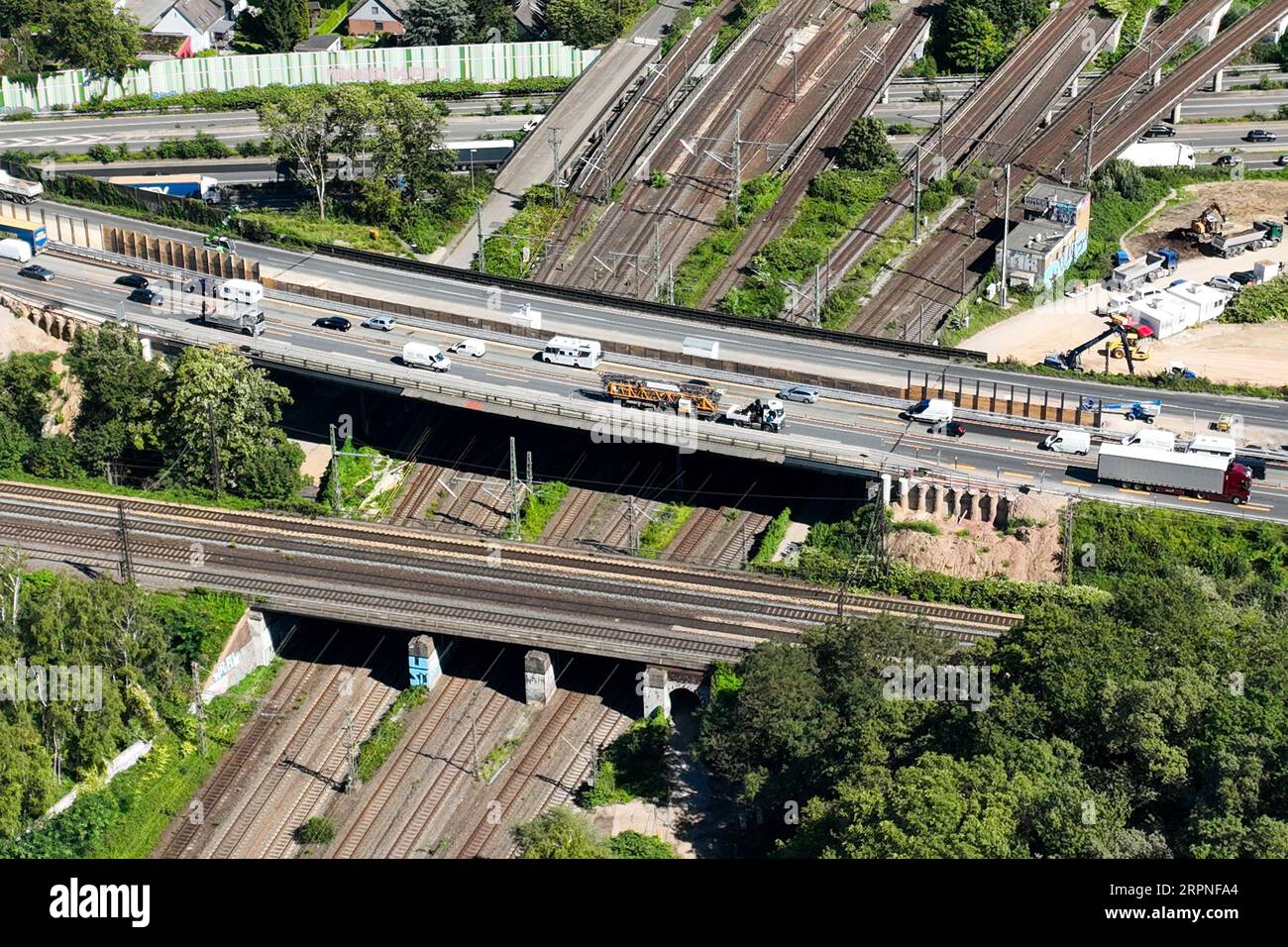 Duisburg, Germany. 05th Sep, 2023. The demolition of this bridge on the ...