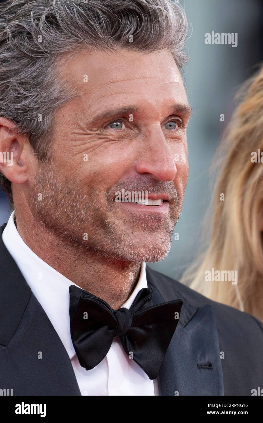 Lido di Venezia, Italy, september 4, 2023 - Patrick Dempsey attends at ...