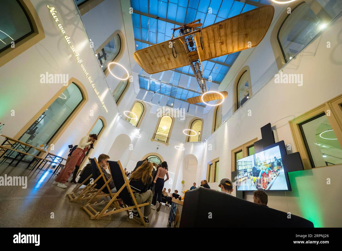 Night at the Museum Stock Photo - Alamy
