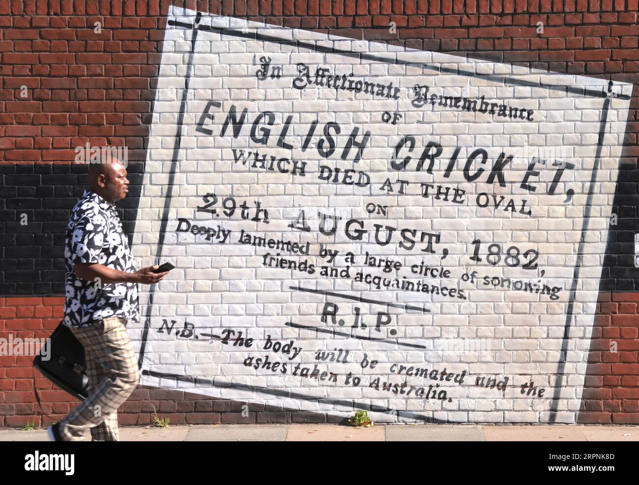 The kennington oval 1882 hi-res stock photography and images - Alamy