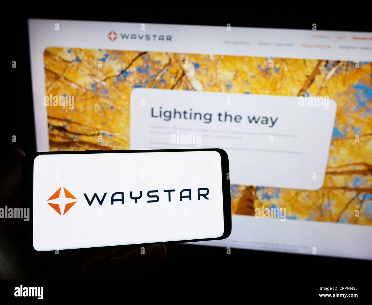 Waystar logo hi-res stock photography and images - Alamy