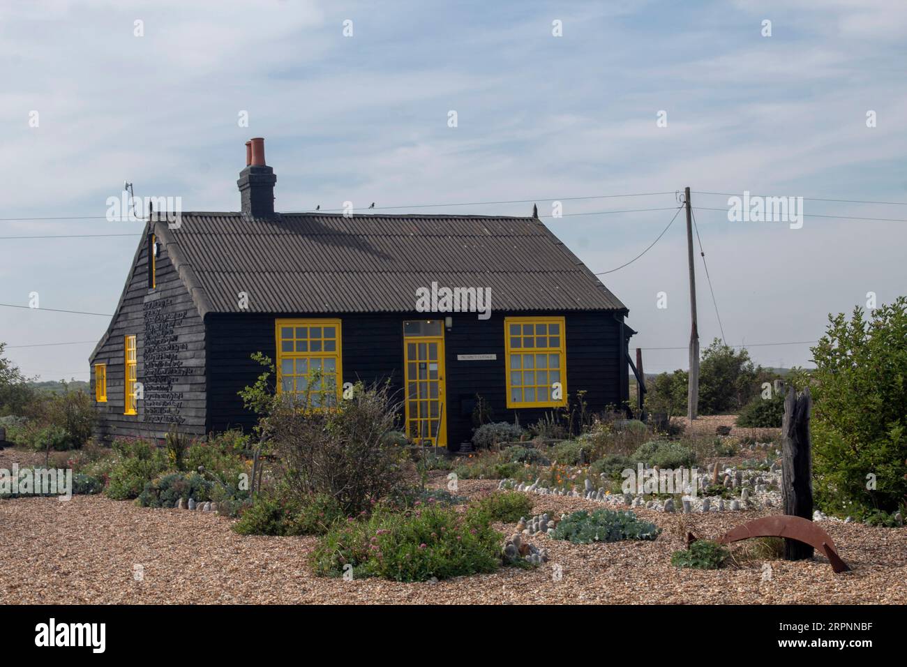 Prospect Cottage formerly the home of director and artist Derek Jarman ...